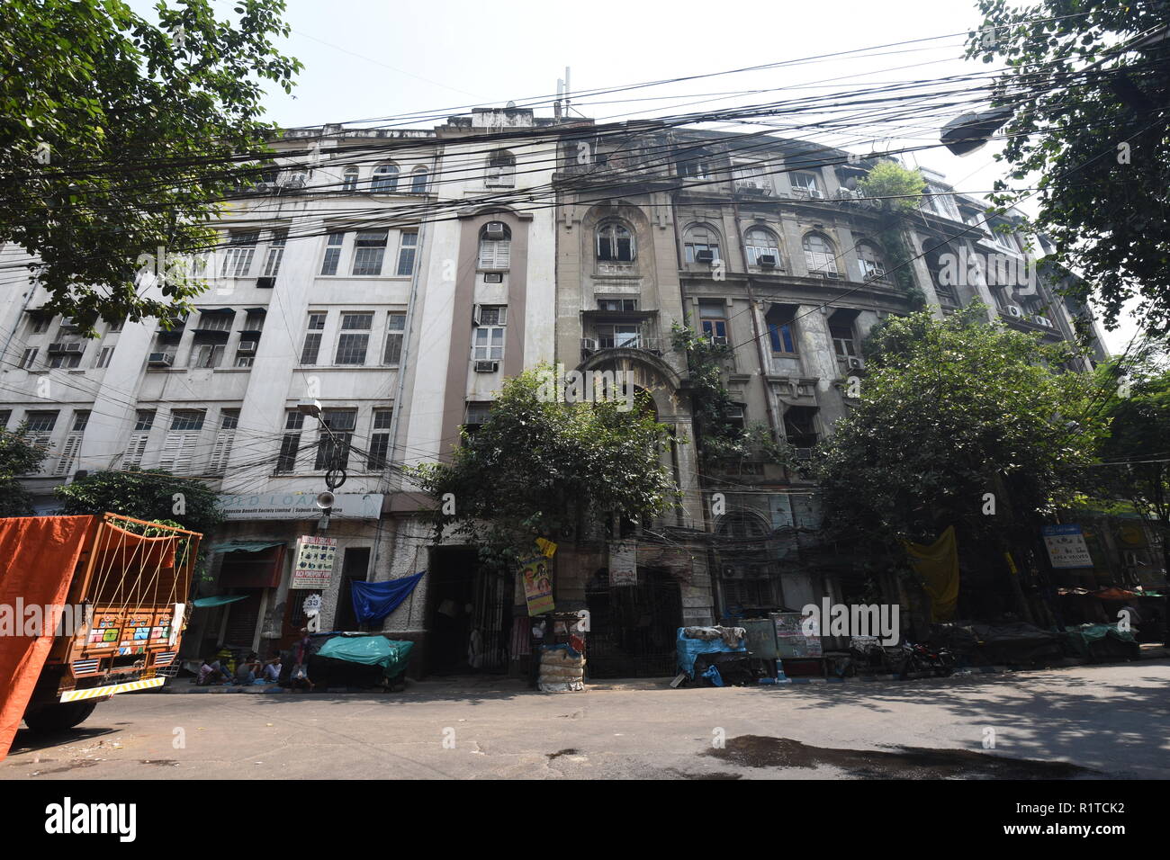 20 and 14 Netaji Subhas road, Fairley Place, Kolkata, India Stock Photo ...