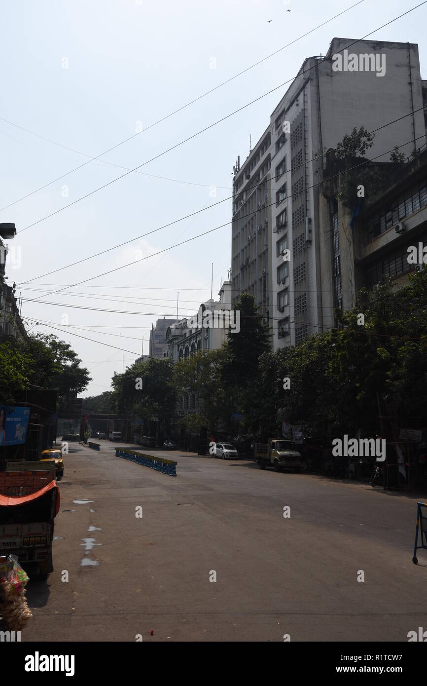 Netaji Subhas road, Fairley Place, Kolkata, India Stock Photo - Alamy