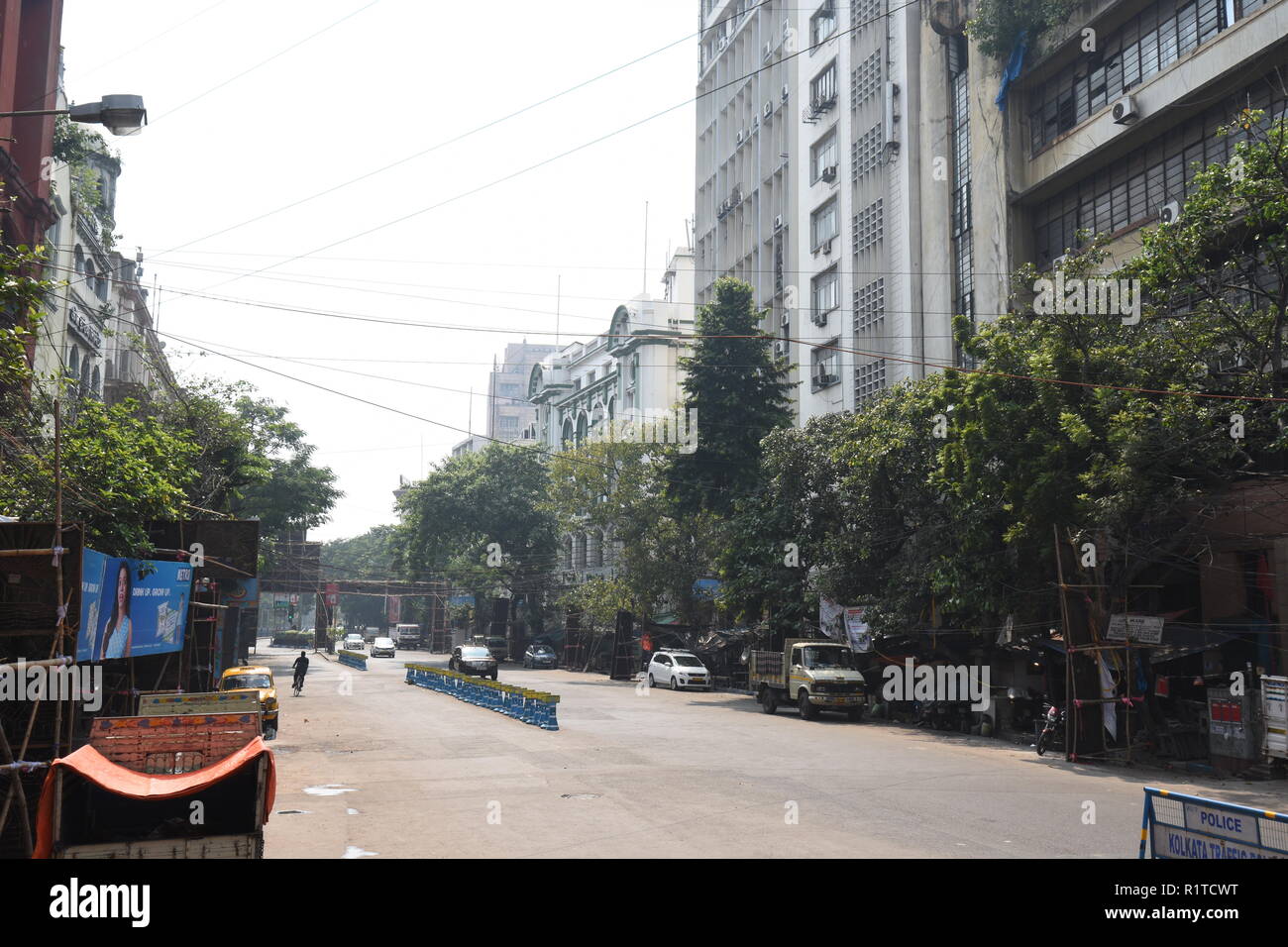 Netaji Subhas road, Fairley Place, Kolkata, India Stock Photo - Alamy