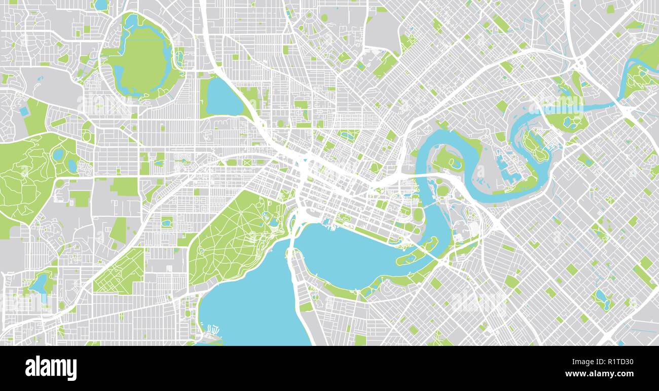 Urban vector city map of Perth, Australia Stock Vector Image & Art - Alamy