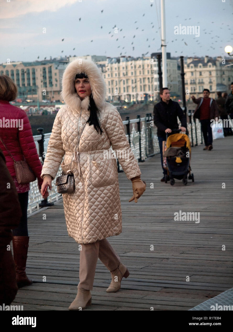 Well wrapped up against the cold hi-res stock photography and images ...