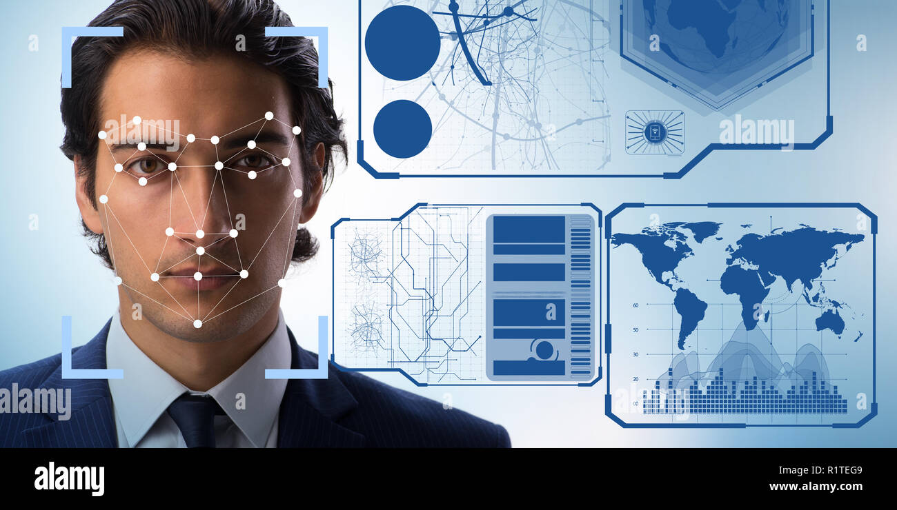 Concept of face recognition software and hardware Stock Photo - Alamy