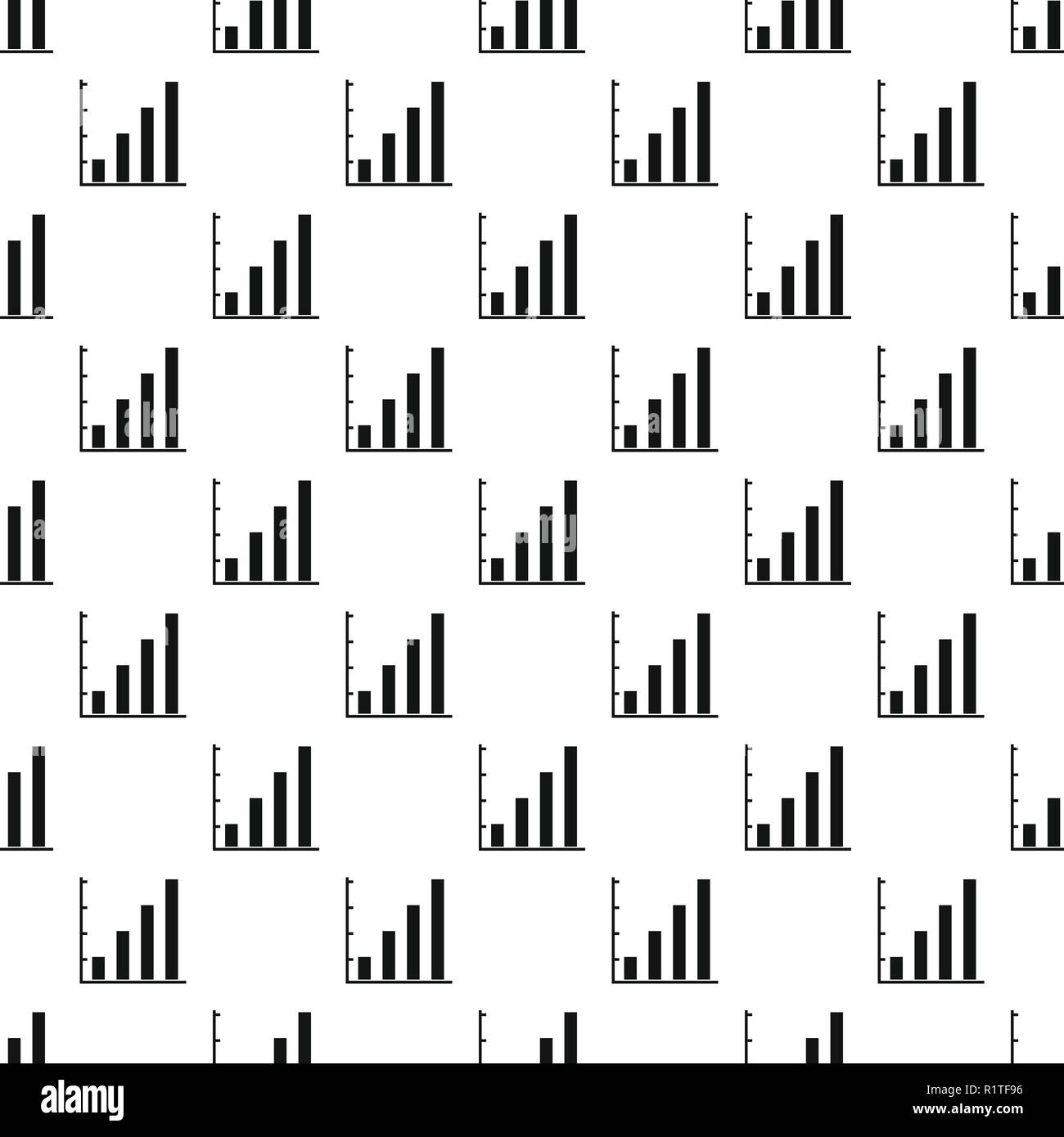 Finance chart pattern seamless repeat vector illustration for any ...