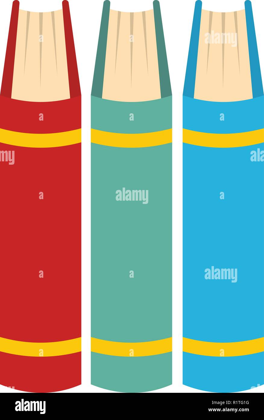 Book pile icon. Flat illustration of book pile vector icon isolated on ...