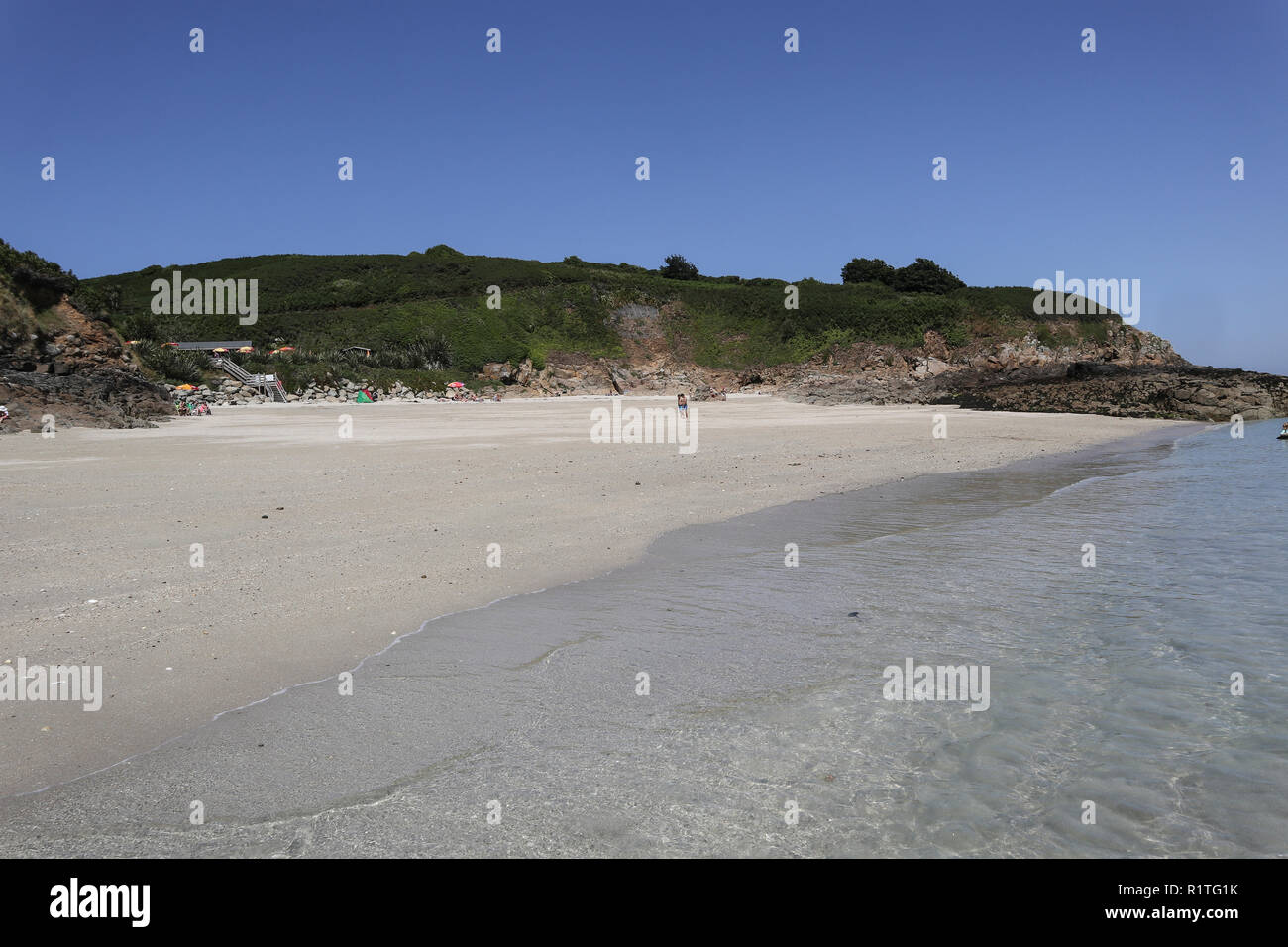 Belvoir Bay, Herm Island, Channel Islands, UK Stock Photo - Alamy