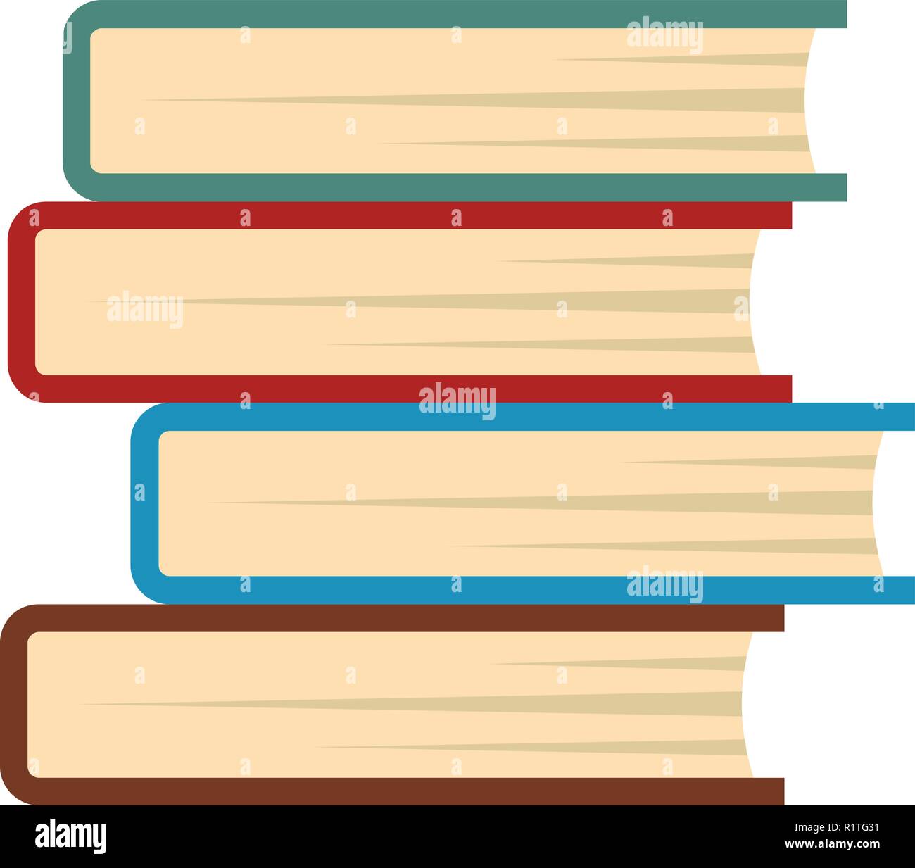 Book student icon. Flat illustration of book student vector icon ...