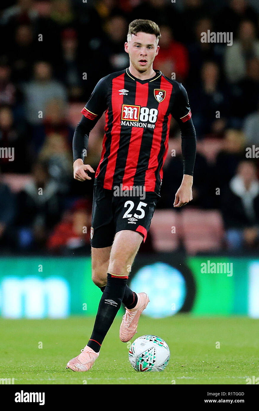 Bournemouth's Jack Simpson during third round Carabao Cup match at the ...