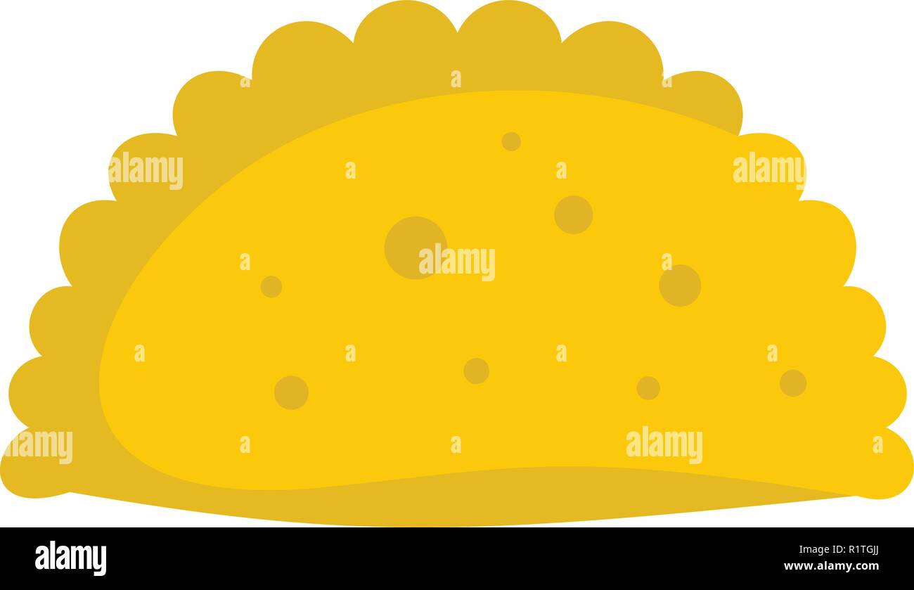 Pattie icon. Flat illustration of pattie vector icon isolated on white ...