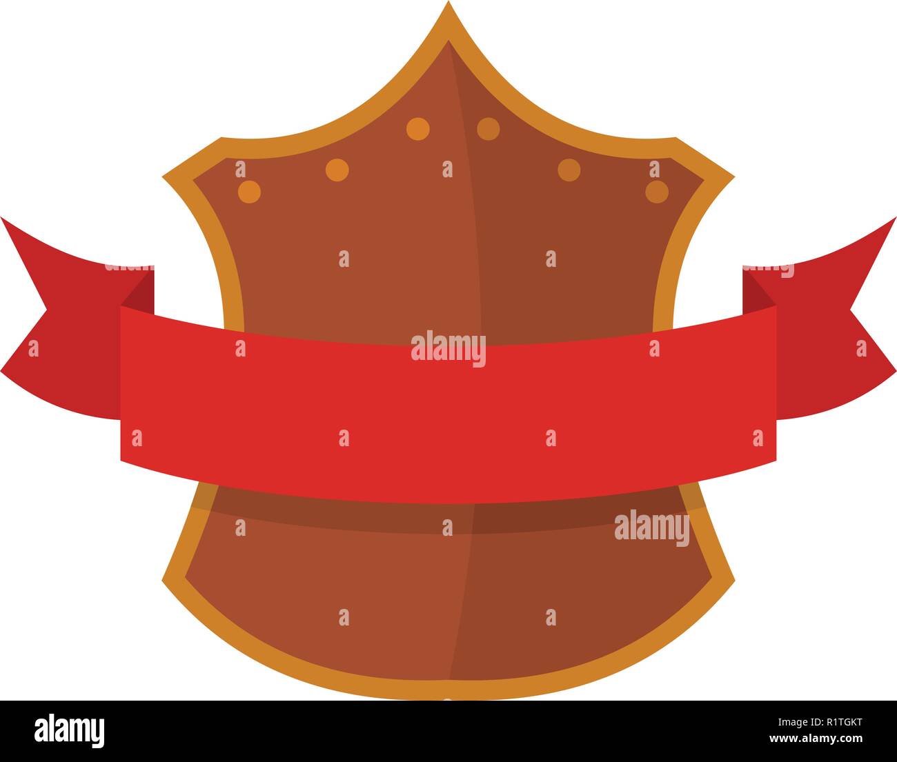 Badge king icon. Flat illustration of badge king vector icon isolated ...