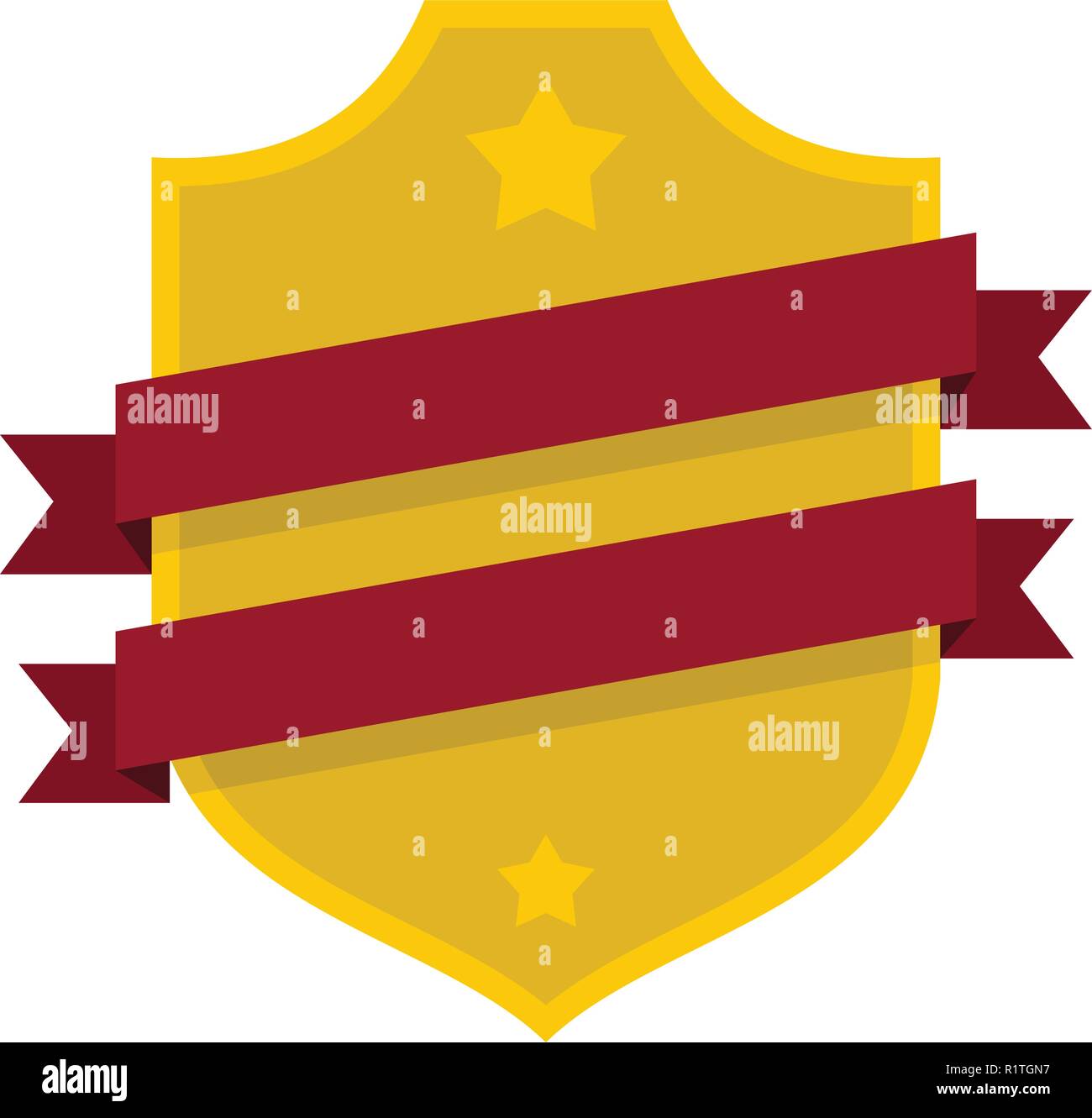 Badge business icon. Flat illustration of badge business vector icon ...