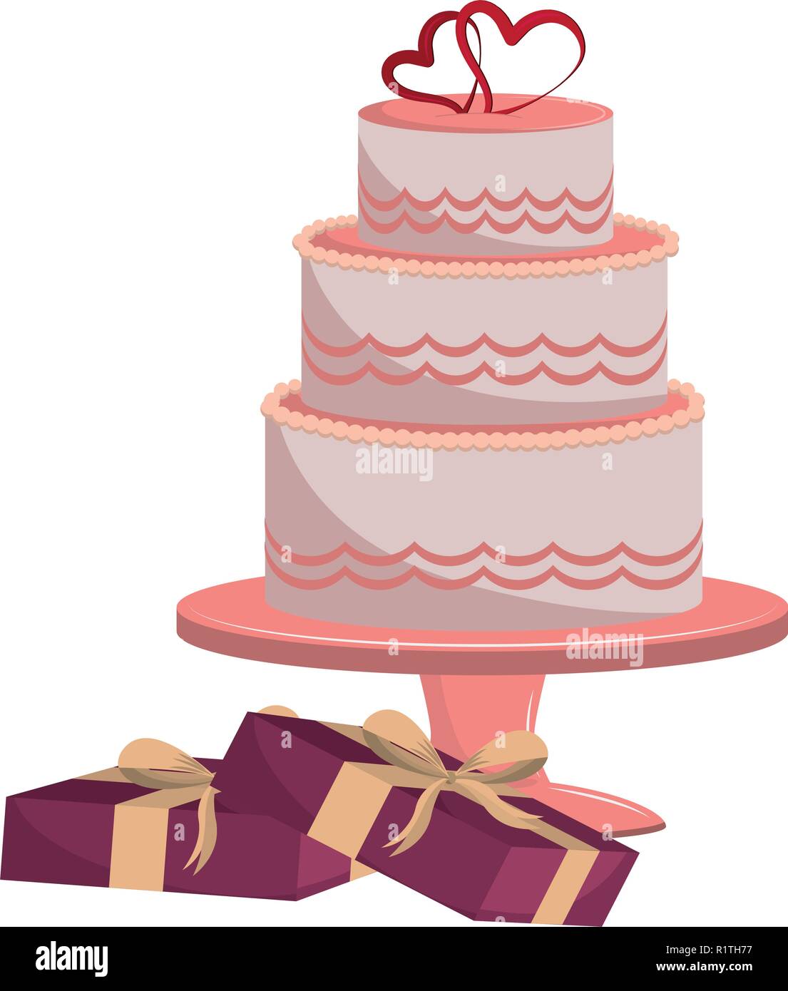 Wedding celebration cartoons Stock Vector Image & Art - Alamy