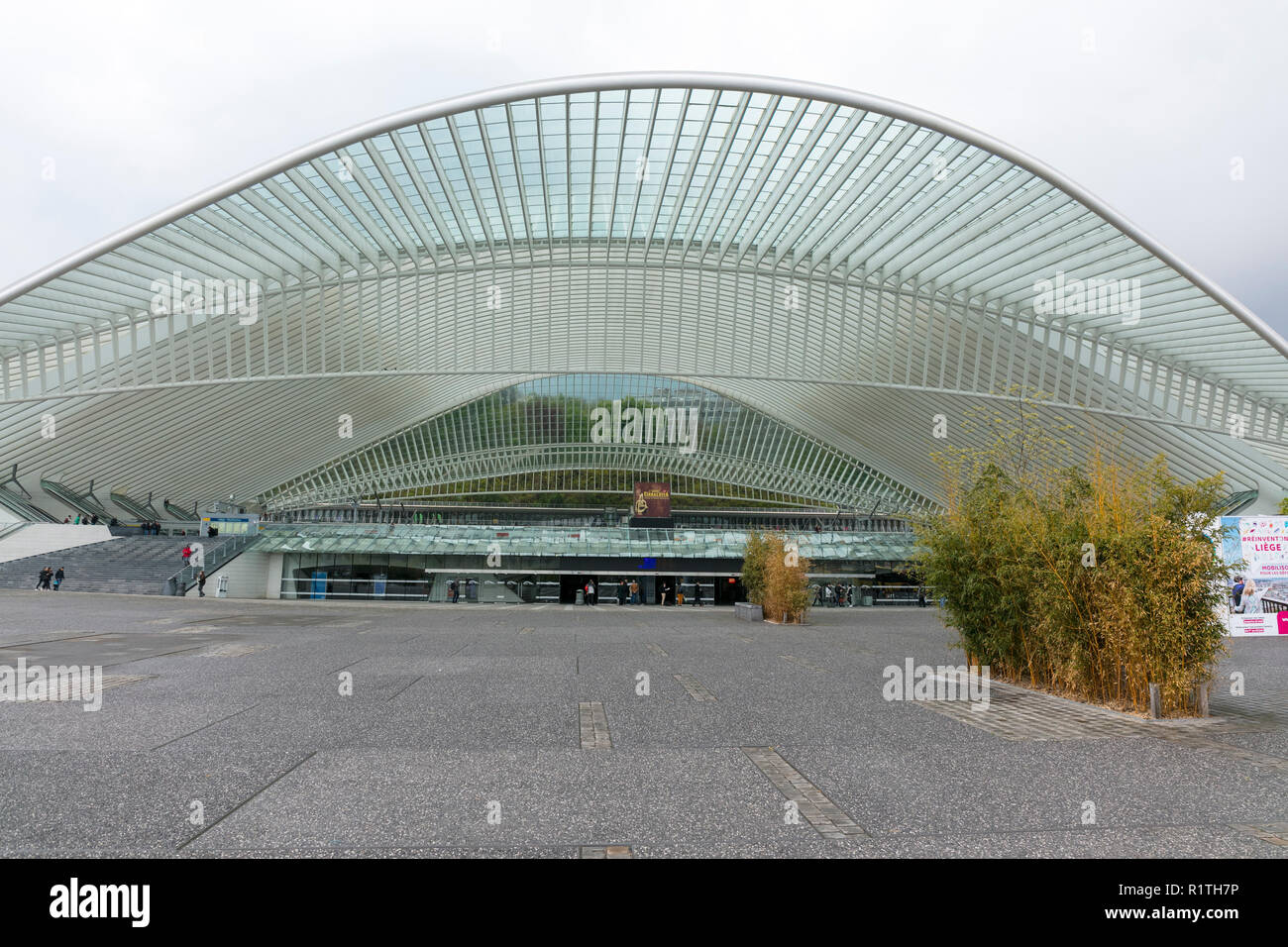 Liège guillemins tgv railway station hi-res stock photography and ...