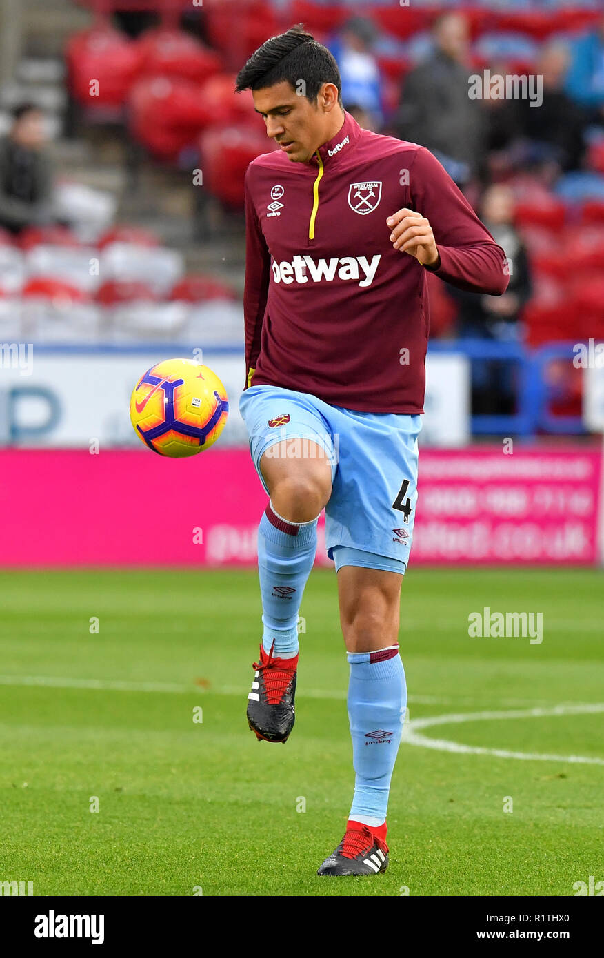 West Ham United's Fabian Balbuena during the Premier League match at ...