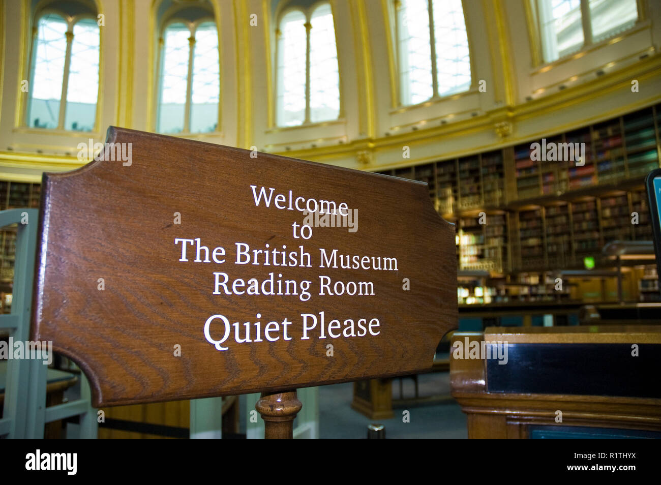 Quiet Library Sign