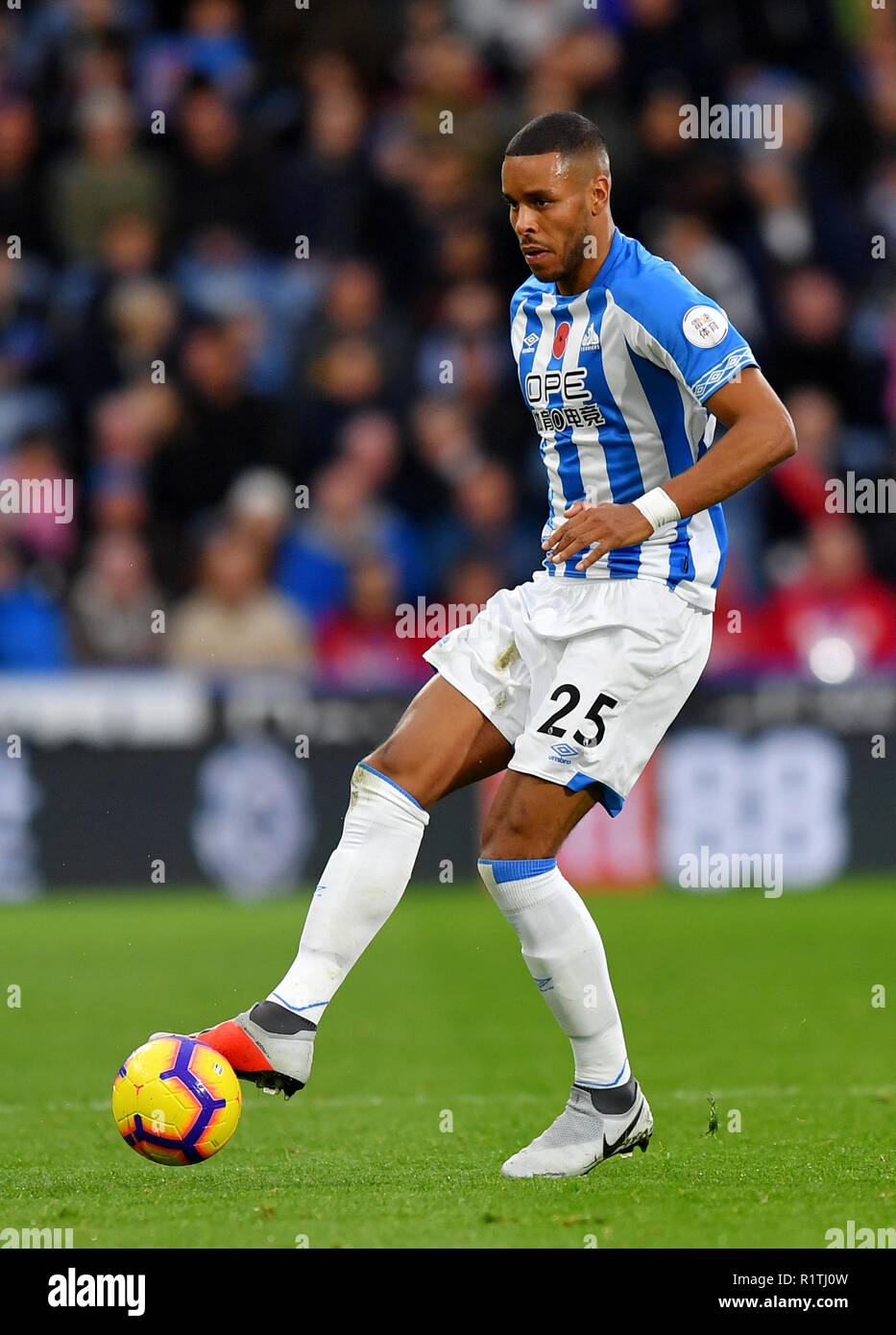 Huddersfield Town's Mathias Zanka Jorgensen during the Premier League ...