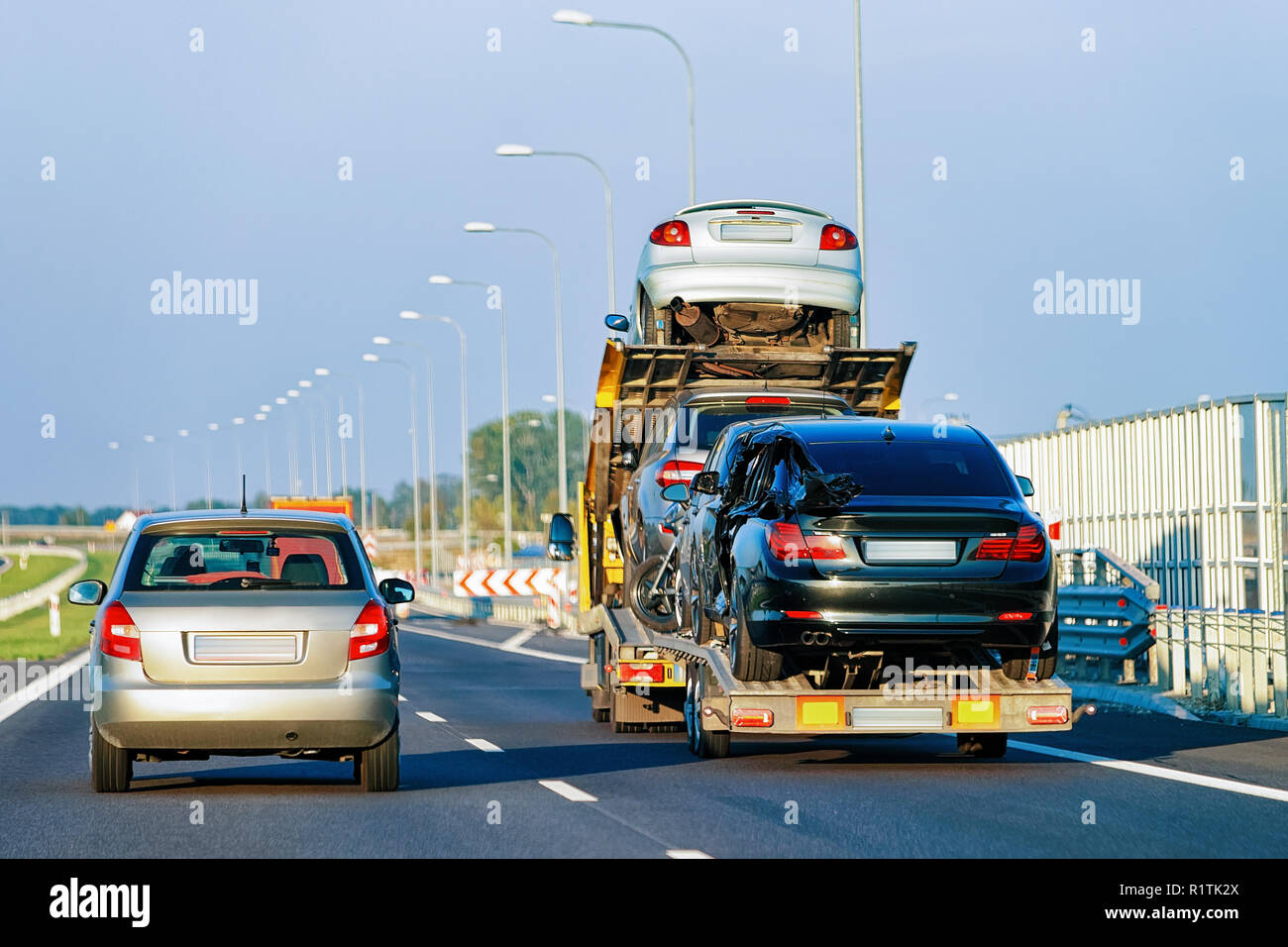 Crashed Truck Crash Lorry High Resolution Stock Photography and Images ...
