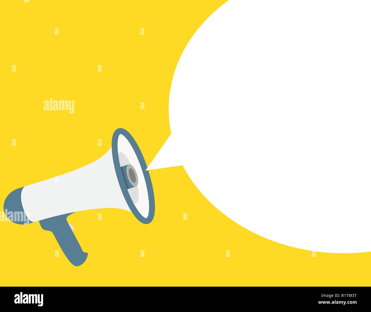 Megaphone. Vector Illustration Stock Vector Image & Art - Alamy
