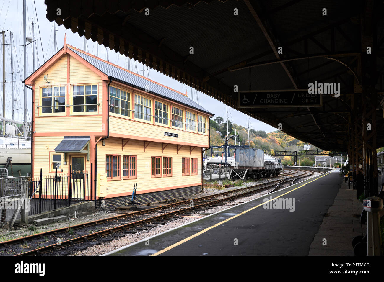 Steam railway signal box hi-res stock photography and images - Alamy