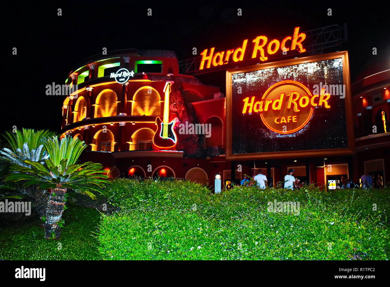 Orlando, Florida. September 23, 2018. Hard Rock Live Cafe at Citywalk ...