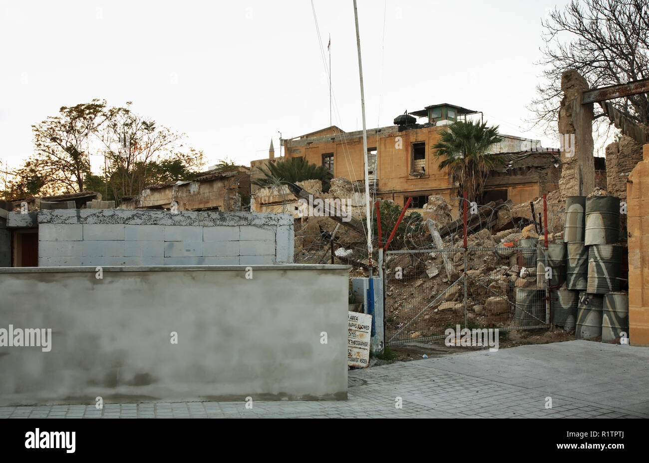 United nations green line cyprus hi-res stock photography and images ...