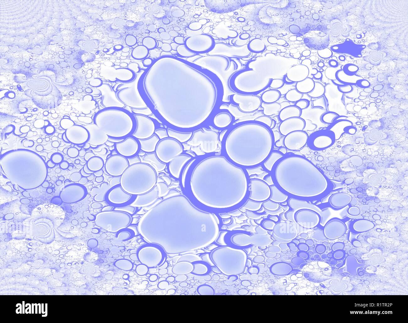 Abstract pattern. Melted surface Stock Photo - Alamy