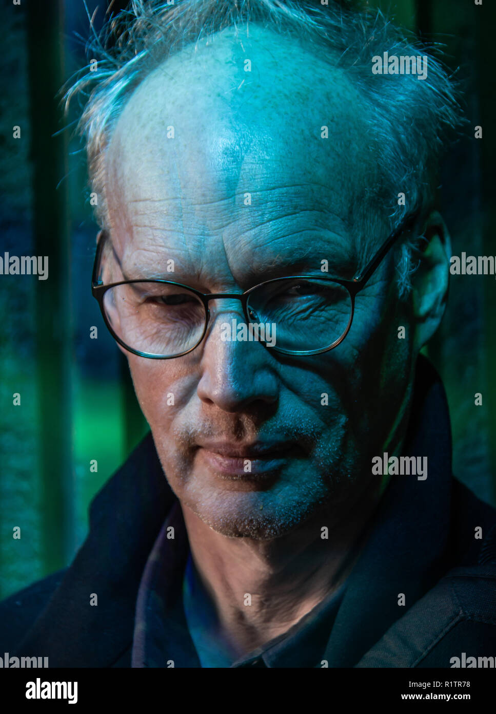 Sinister Eyes Man High Resolution Stock Photography and Images - Alamy