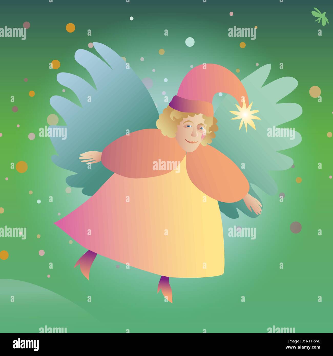 Fairy. Fairy tale. Vector illustration Stock Vector Image & Art - Alamy