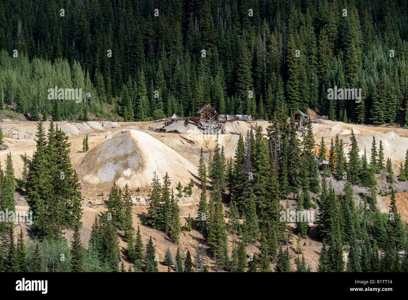 Idarado Mine in the Colorado Sneffels-Red Mountain-Telluride mining ...