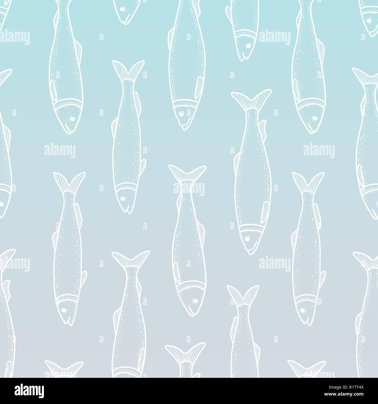 Fish pattern. Sea. Vector fish Stock Vector Image & Art - Alamy