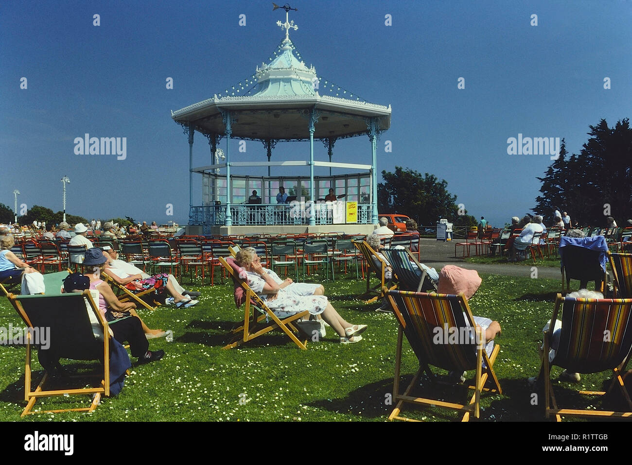 Bandstand the leas folkestone hi-res stock photography and images - Alamy