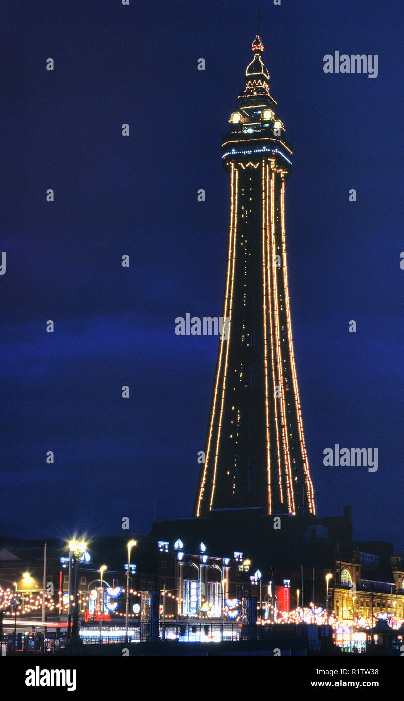 Blackpool night out hi-res stock photography and images - Alamy