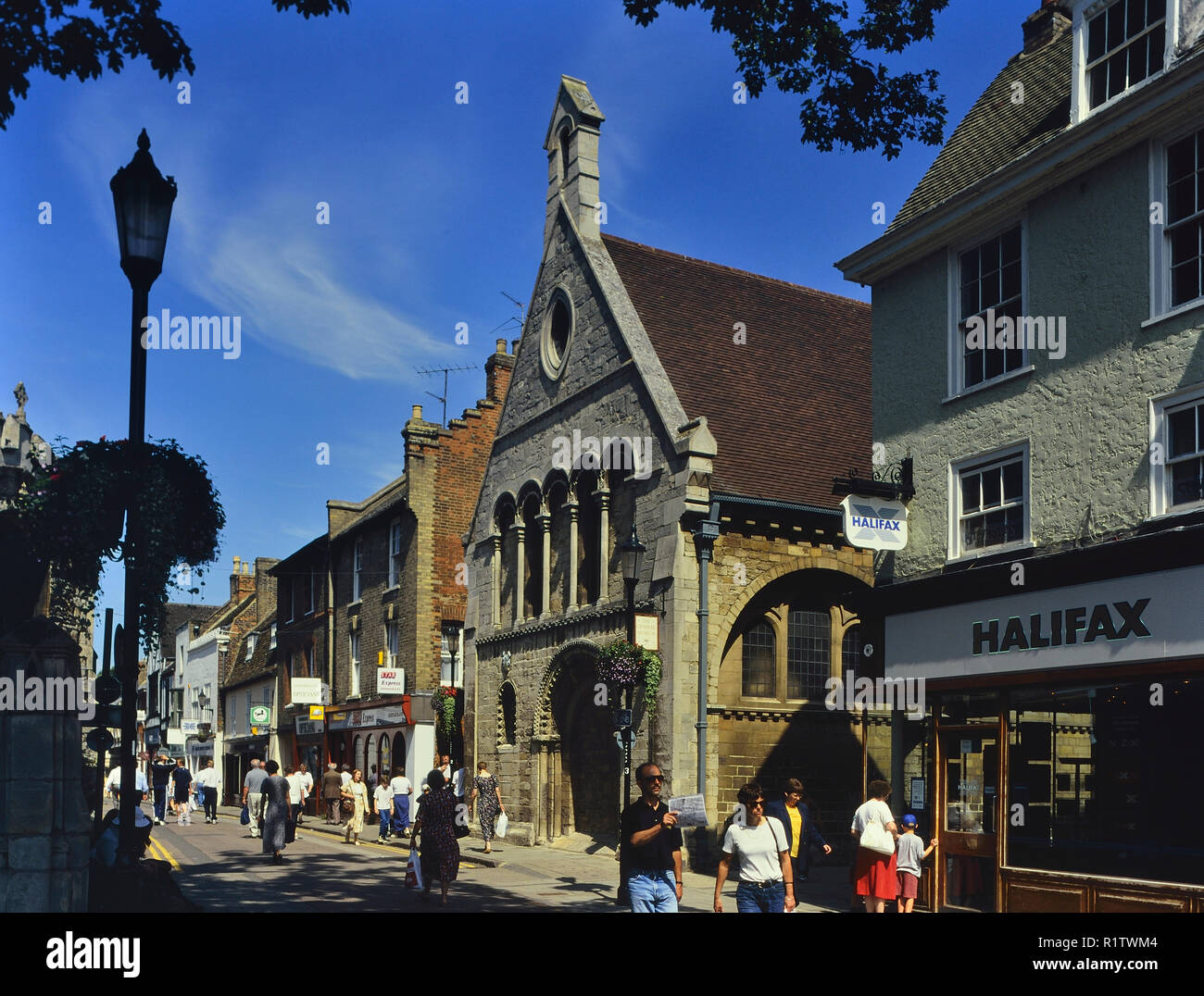 The Cromwell Museum in Huntingdon, England, UK. Circa 1980's Stock ...