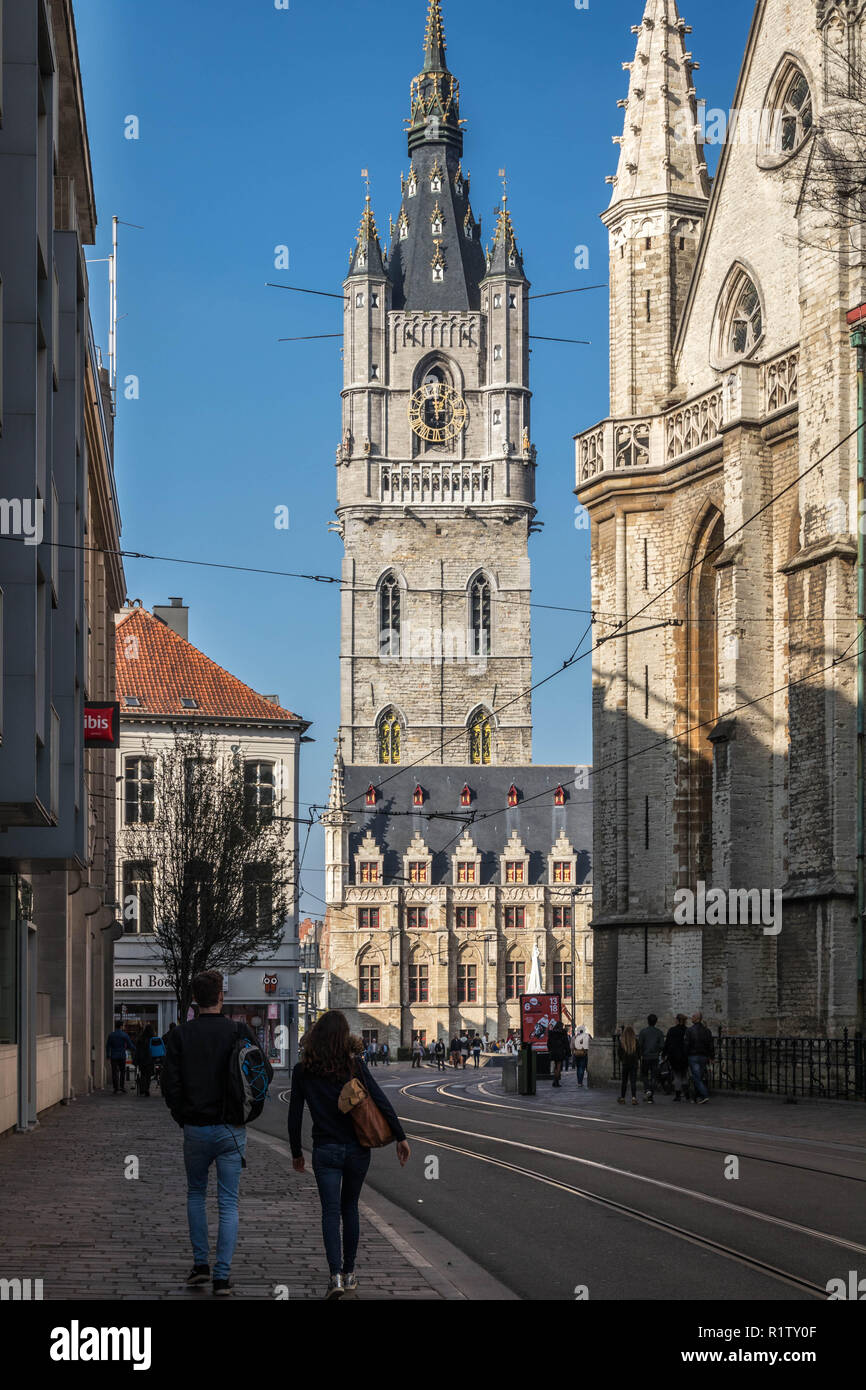 Gent cathedral hi-res stock photography and images - Alamy