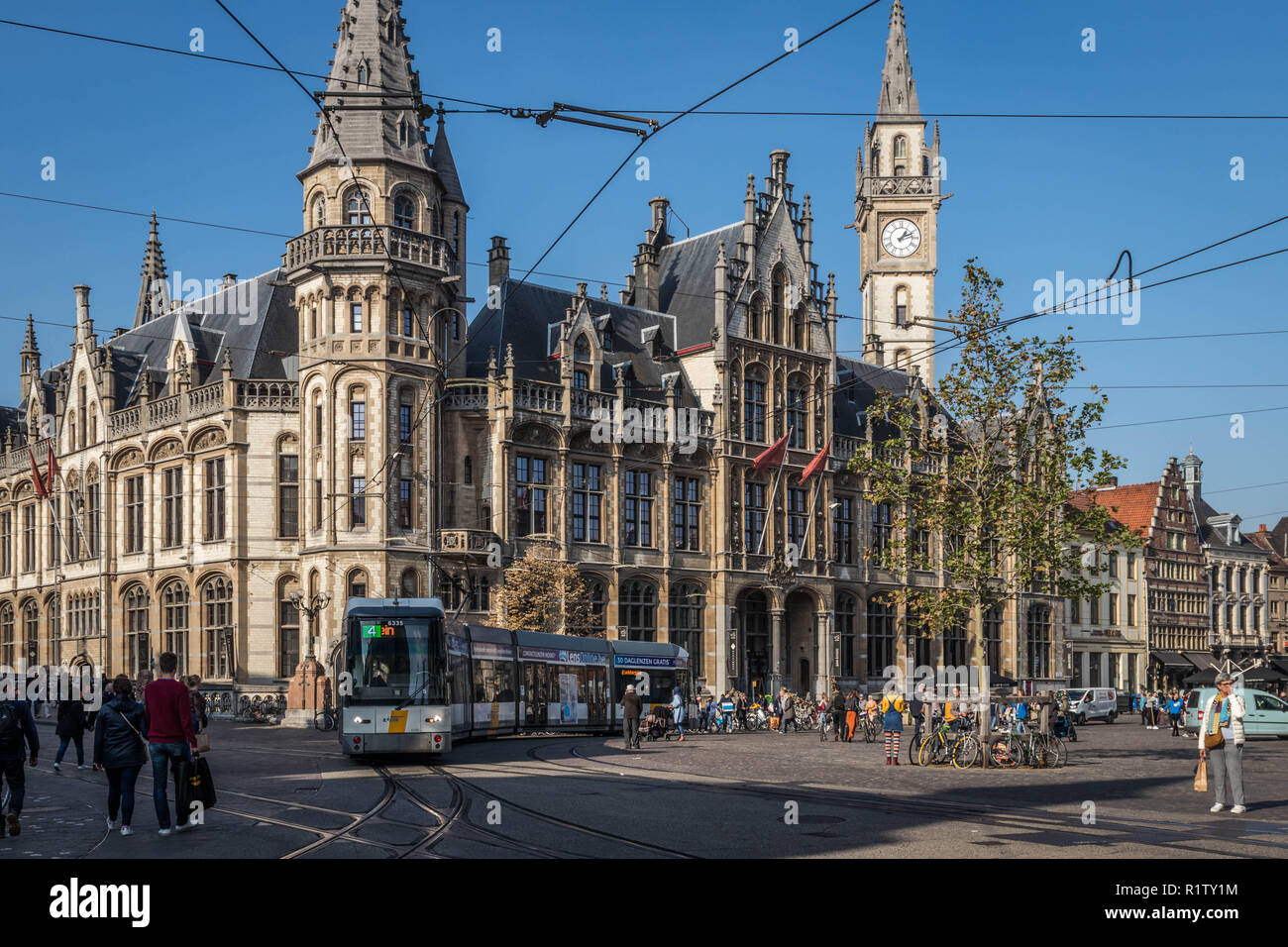 Market hall ghent hi-res stock photography and images - Alamy