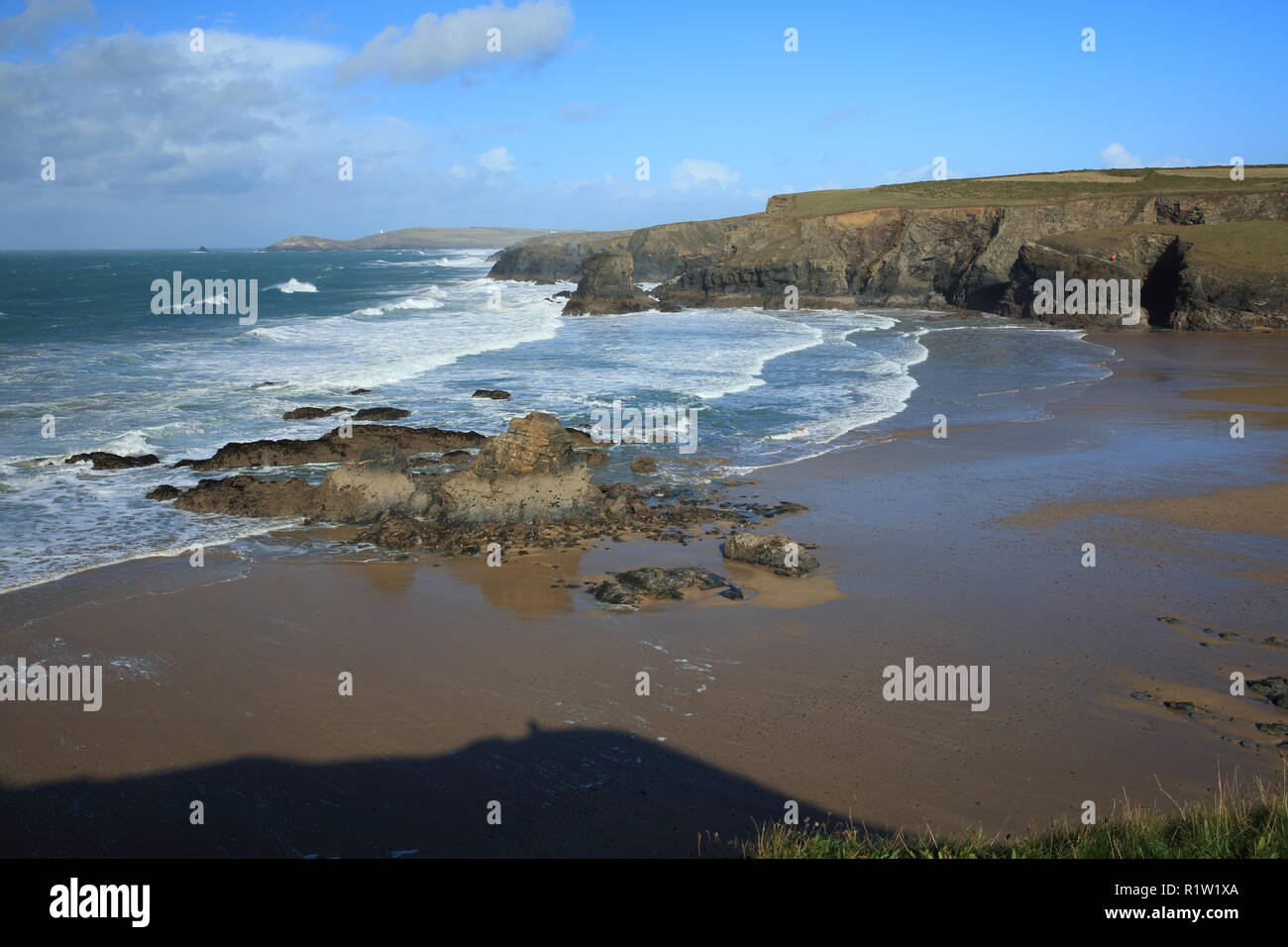 Porthcothan bay, North Cornwall, England Stock Photo - Alamy