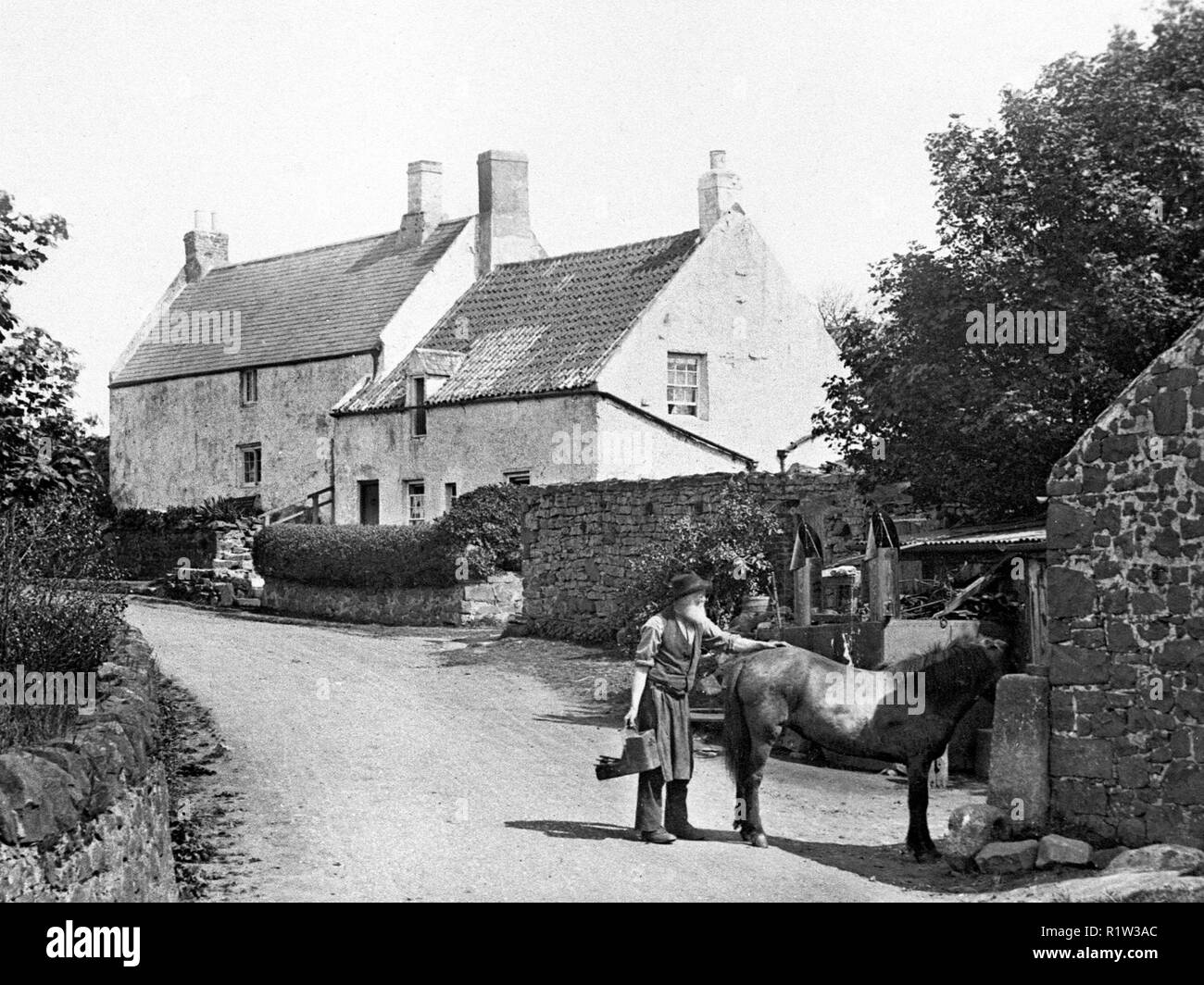 Blacksmith, Embleton early 1900’s Stock Photo - Alamy