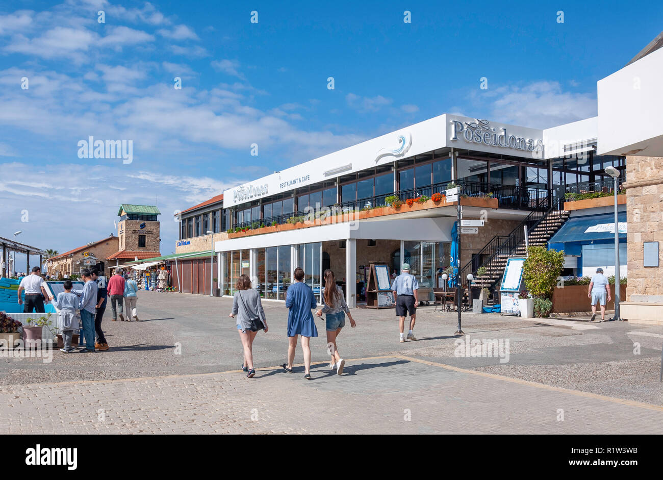 Paphos town centre hi-res stock photography and images - Alamy