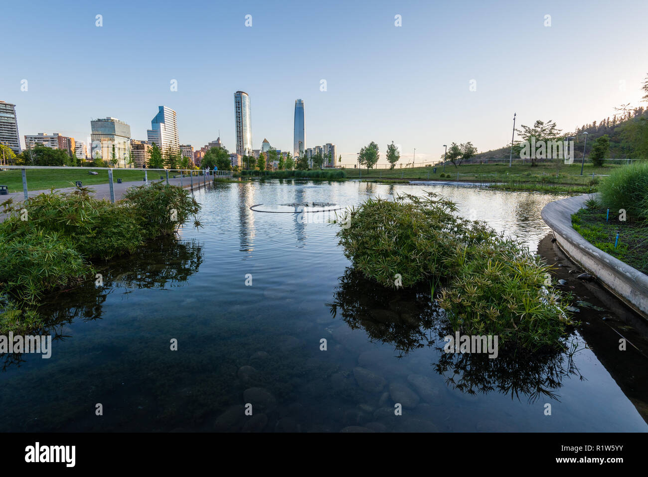 Parque Titanium Santiago Chile High Resolution Stock Photography and ...