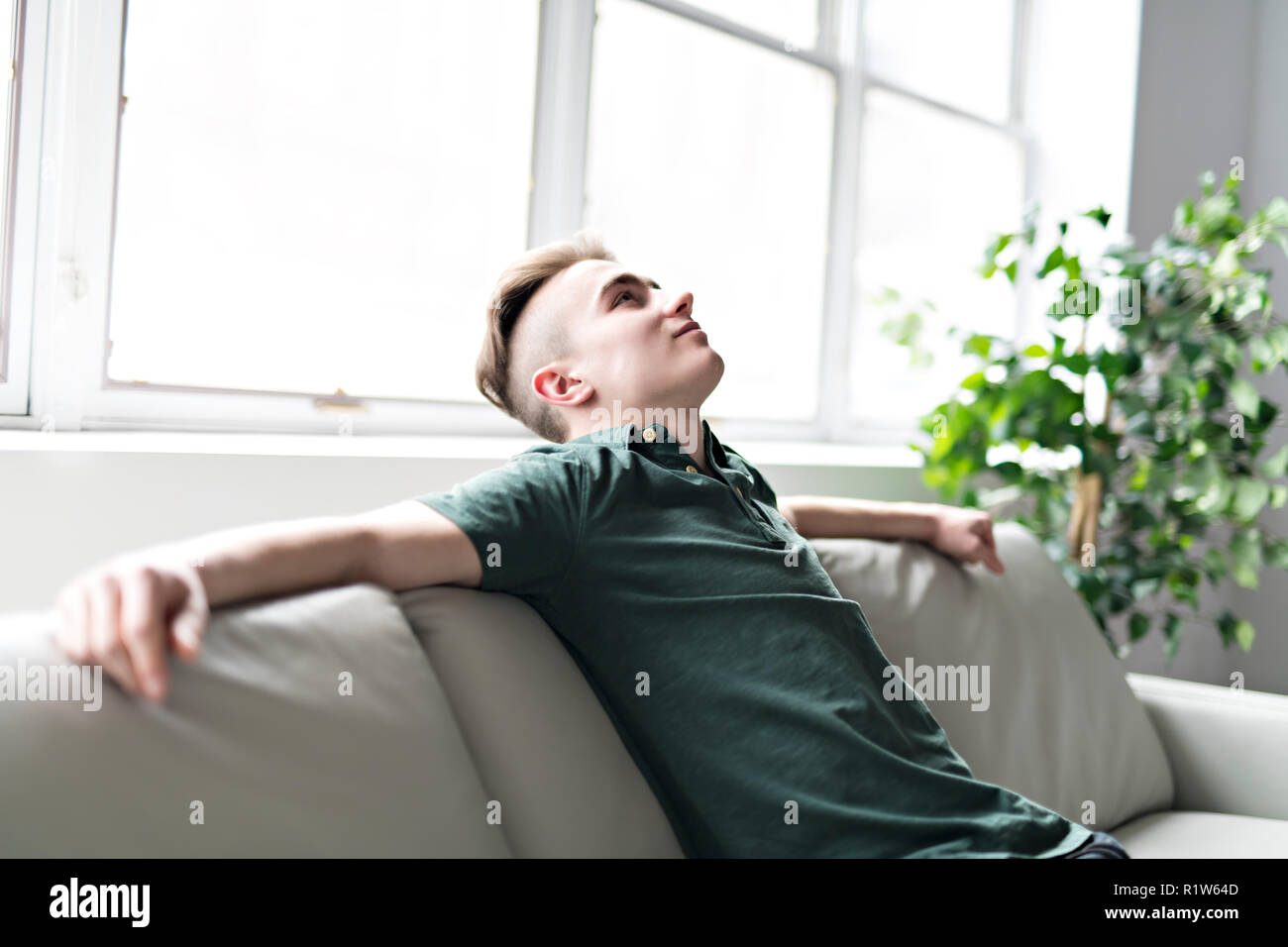 Male coach thinking hi-res stock photography and images - Alamy