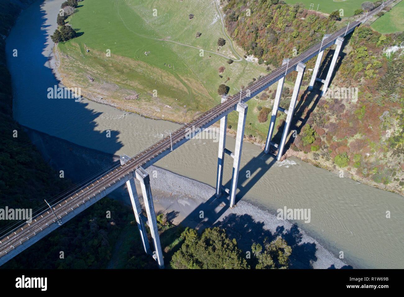 Mangaweka rail viaduct hi-res stock photography and images - Alamy