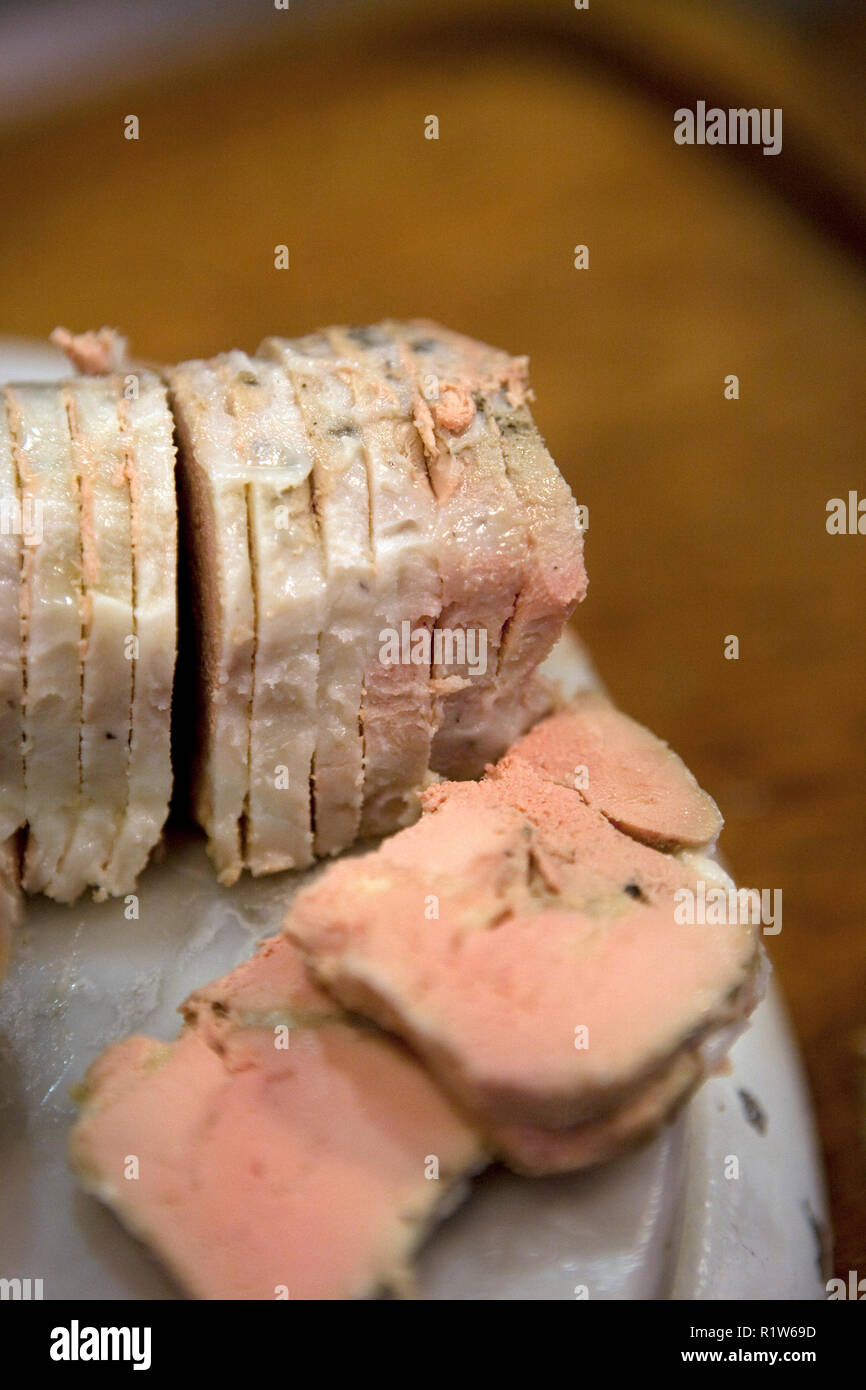 Feeding geese for foie gras hi-res stock photography and images - Alamy