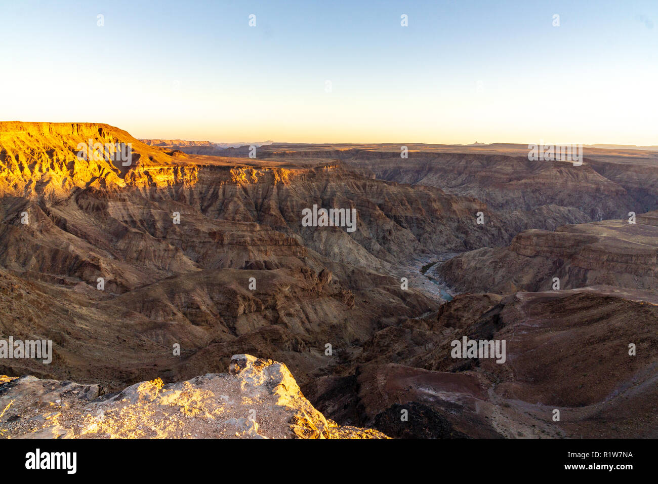river fishriver namibia gorge africa Stock Photo - Alamy
