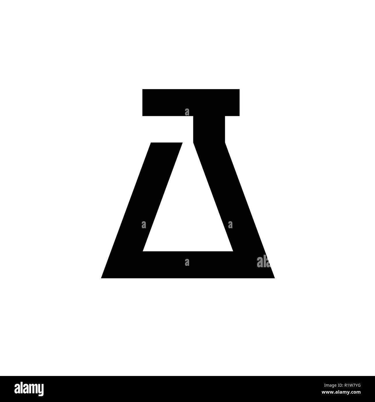 Digital science vector line Cut Out Stock Images & Pictures - Alamy