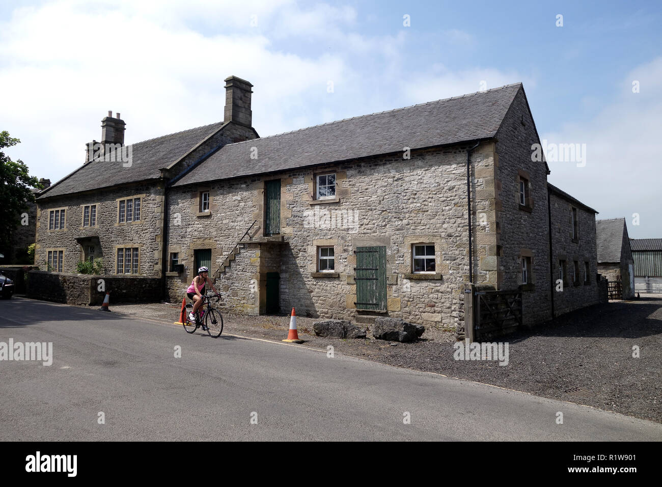 Hartington in the Peak District Uk Stock Photo - Alamy