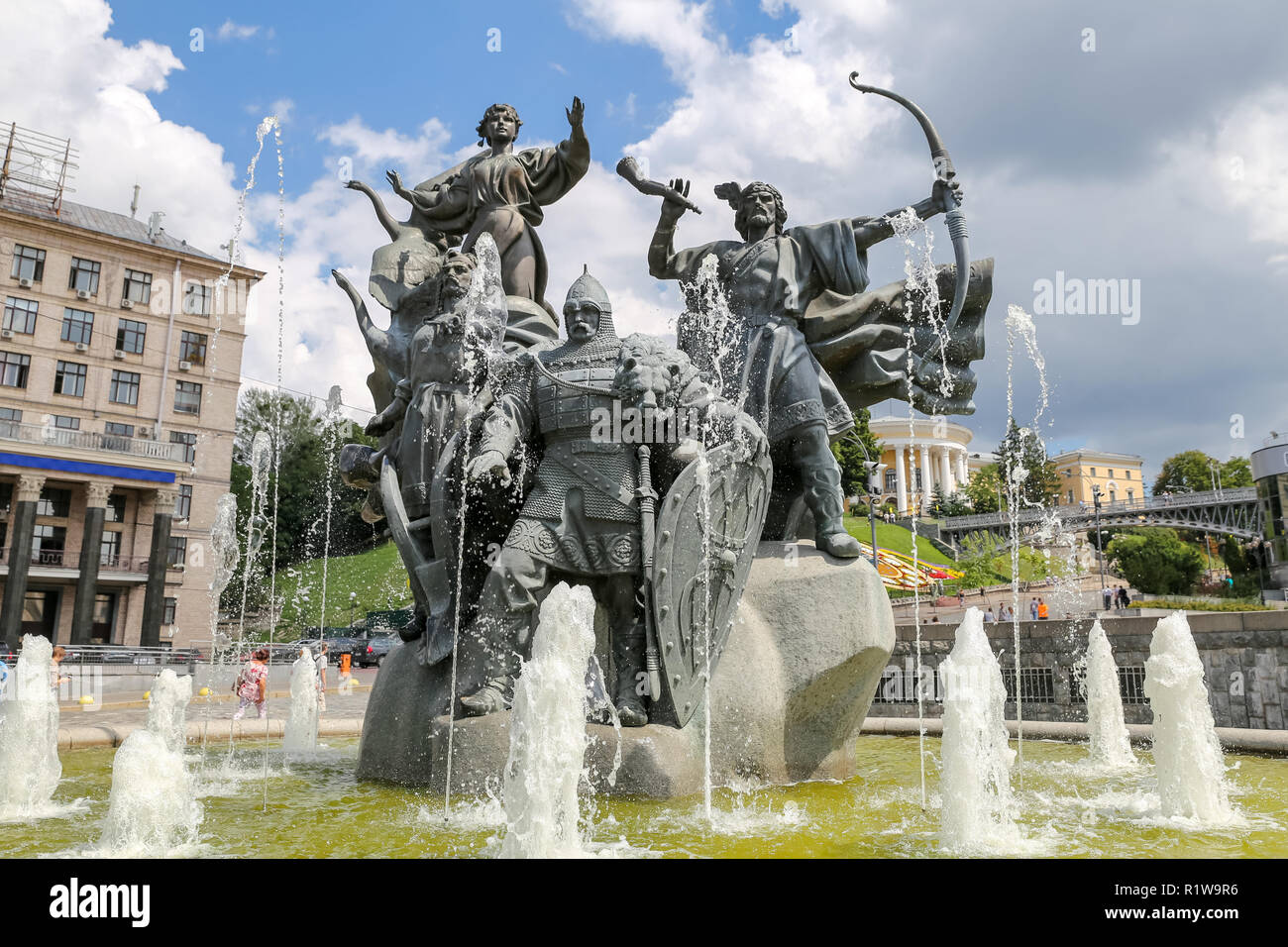 Kyiv ukraine monument founders city hi-res stock photography and images ...
