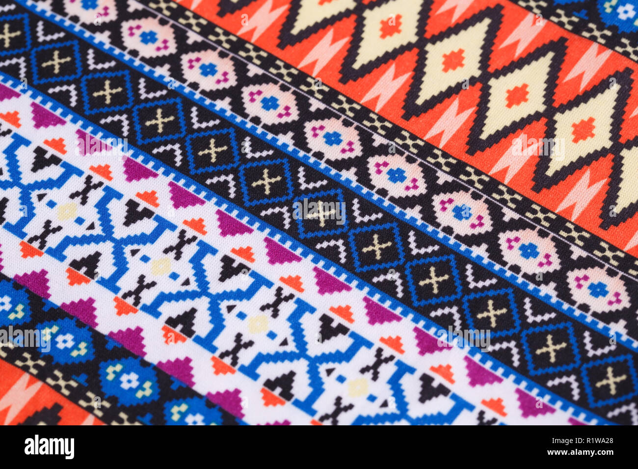 Colorful fabric background closeup picture Stock Photo - Alamy