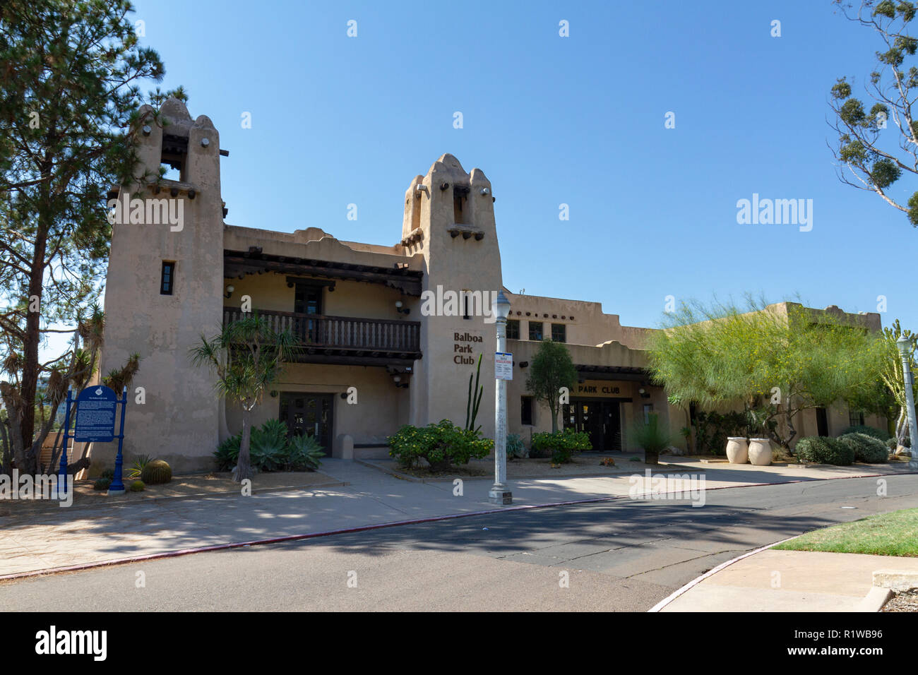 The Balboa Park Club in Balboa Park, San Diego, California, United ...