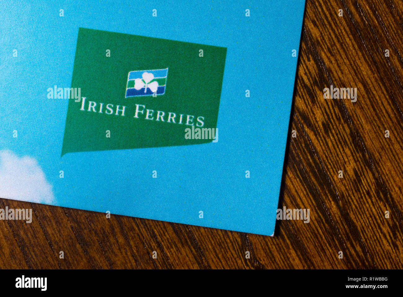Irish ferries logo hi-res stock photography and images - Alamy