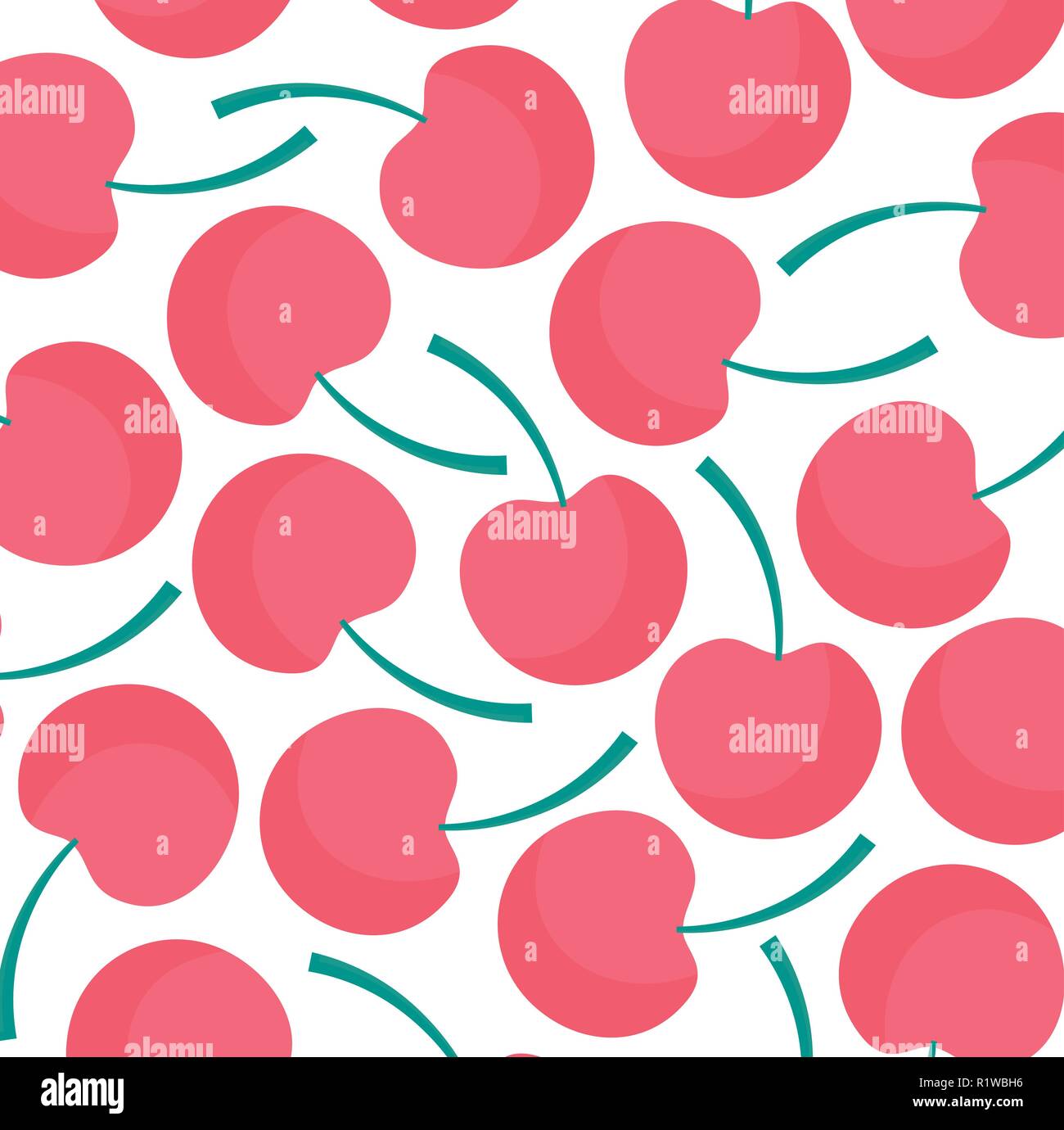 cherries background, colorful design vector illustration Stock Vector ...