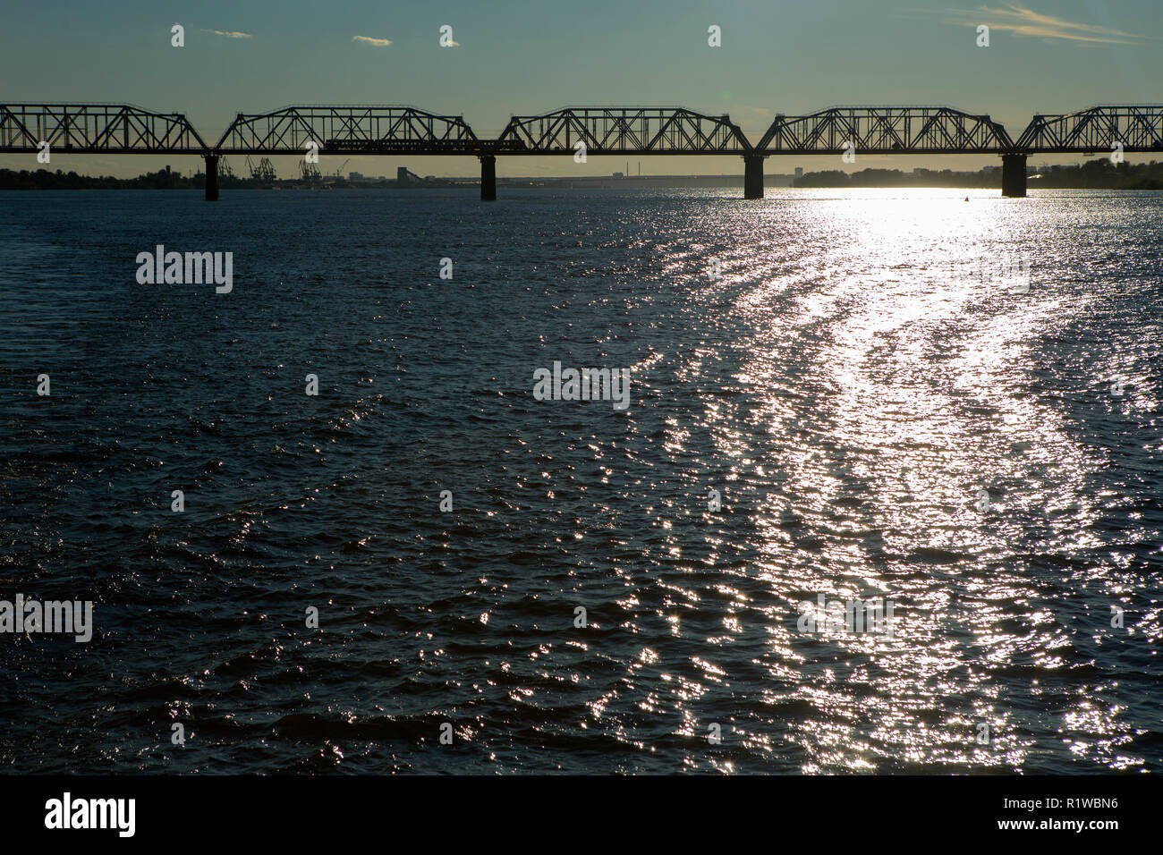 Perm bridge kama river hi-res stock photography and images - Alamy